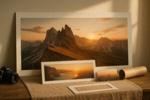 What Size is a Panoramic Photo Print?